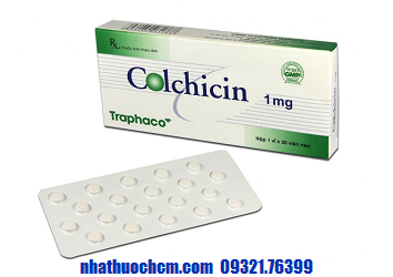 Thuốc trị bệnh Gút COLCHICIN 1mg