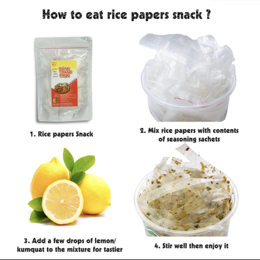 VIETNAM RICE PAPER SNACK