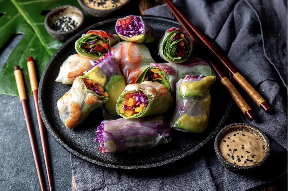 Rice paper factory vietnam