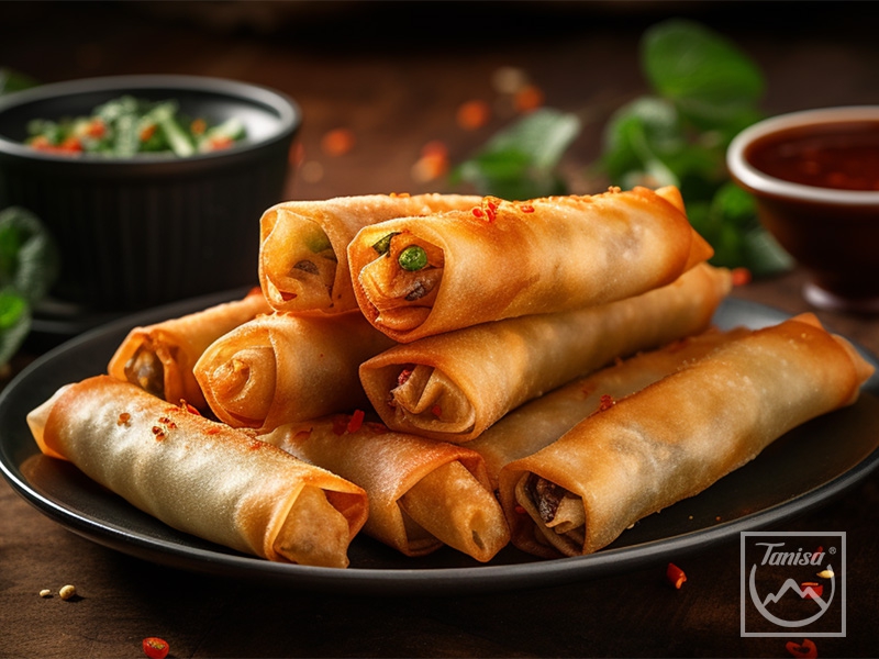 How to make Sping Rolls for Deep-Fried "Cha Gio" by Tanisa Kitchen?