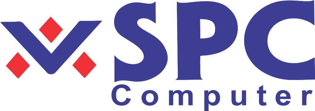 File thiết kế vector - Logo SPC Computer - Công ty Cổ phần Máy tính Vĩnh Xuân