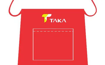 File thiết kế vector - Tạp dề Aha Cafe, Hà Nội