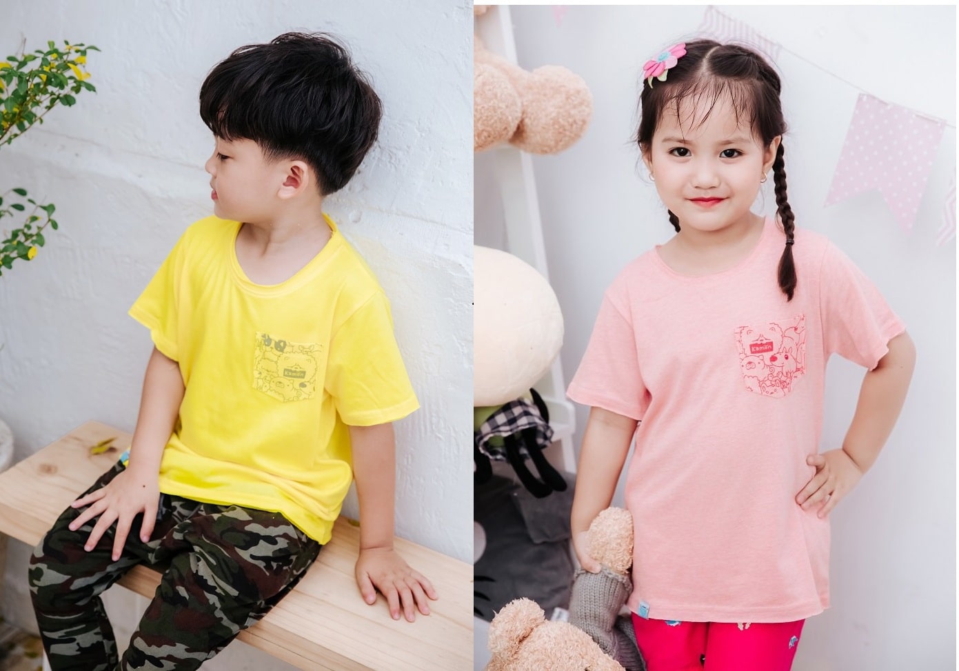 Các loại vải thun may quần áo trẻ em