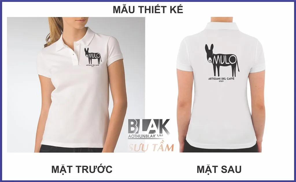 File thiết kế vector - Áo thun đồng phục Mulo – Artigiani Del Caffé, Q ...