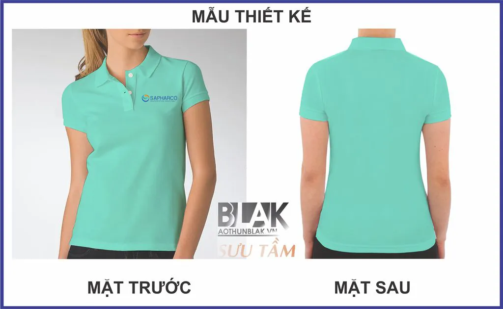 File thiết kế vector - Áo thun đồng phục Sapharco - Công ty Dược Sài Gòn