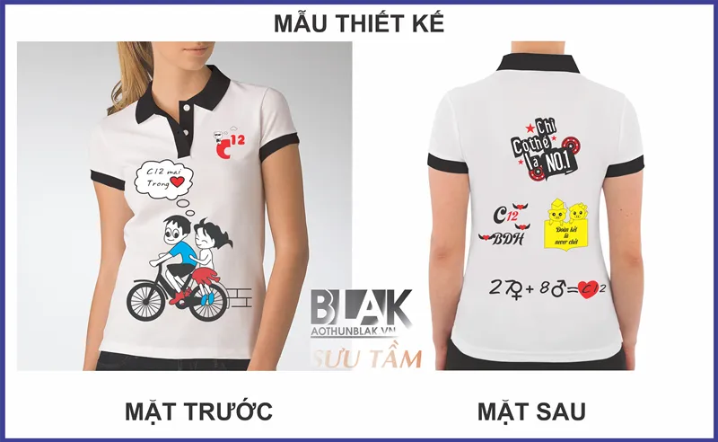 File thiết kế vector - Logo in áo lớp C12 mãi trong tim