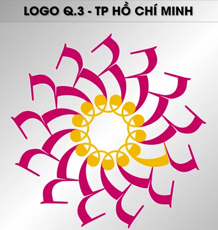 Mẫu thiết kế logo quận 3, thành phố Hồ Chí Minh có ý nghĩa gì đặc biệt?