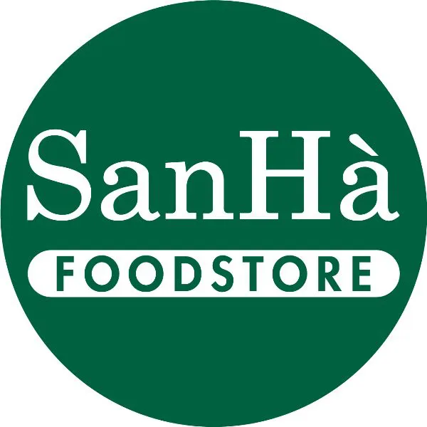 File thiết kế vector - Logo SanHà FoodStore mới nhất