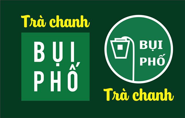 Download file vector logo Trà chanh Bụi Phố