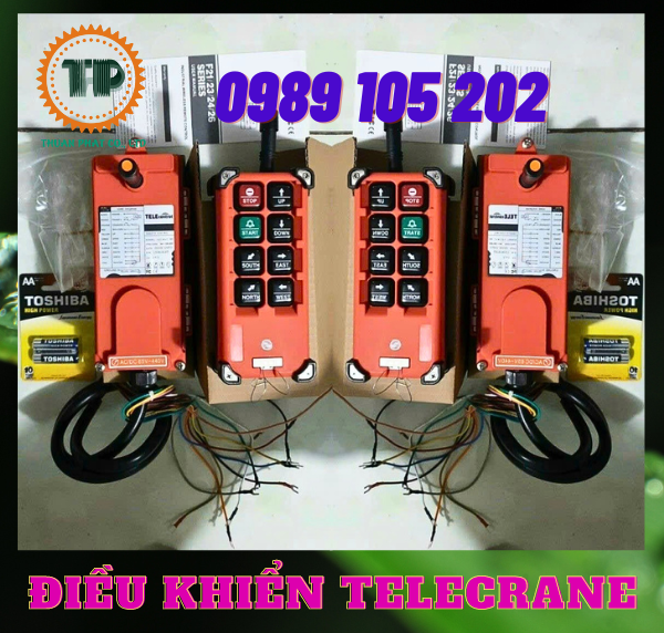 Điều khiển từ xa 8 nút Telecrane F21-E1B