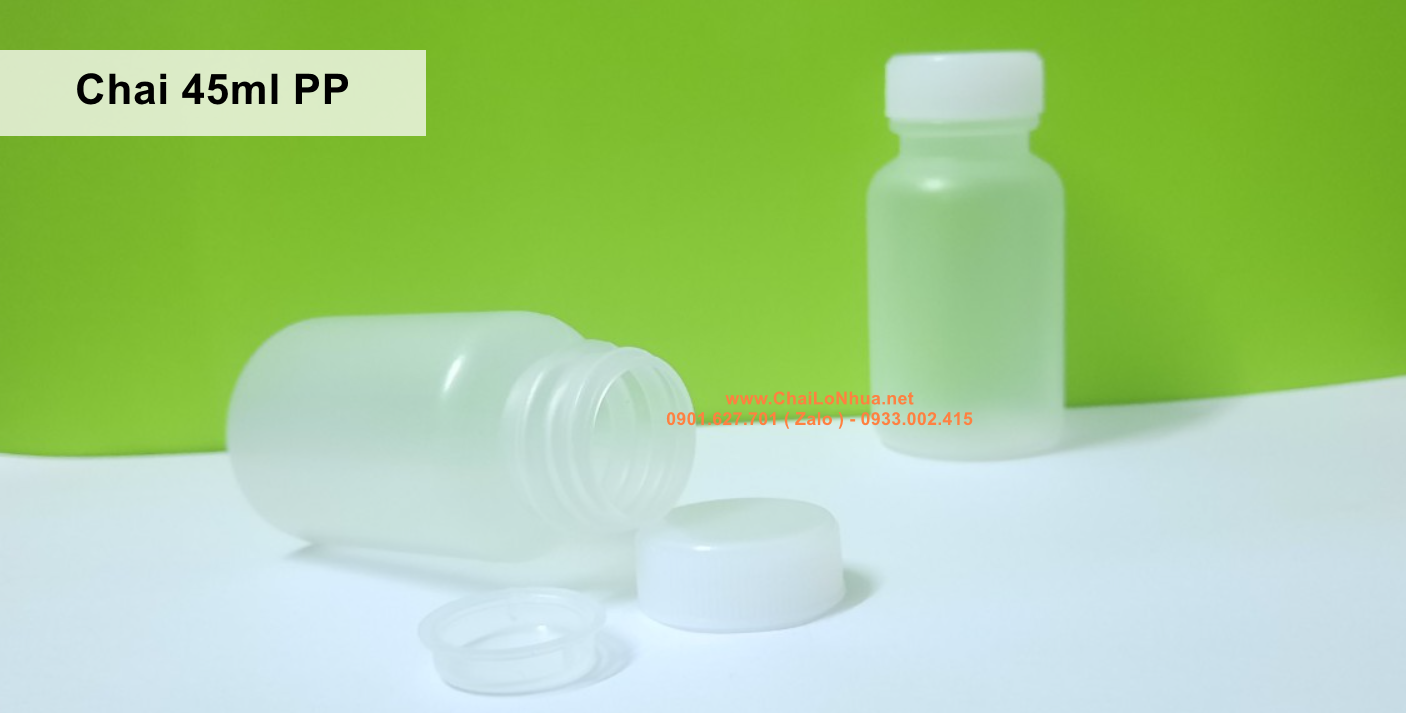 CÔng Ty SẢn XuẤt Chai LỌ NhỰa DƯỢc PhẨm GiỚi ThiỆu VỎ Chai LỌ NhỰa 45ml Pp ThÂn Trong SẢn PhẨm