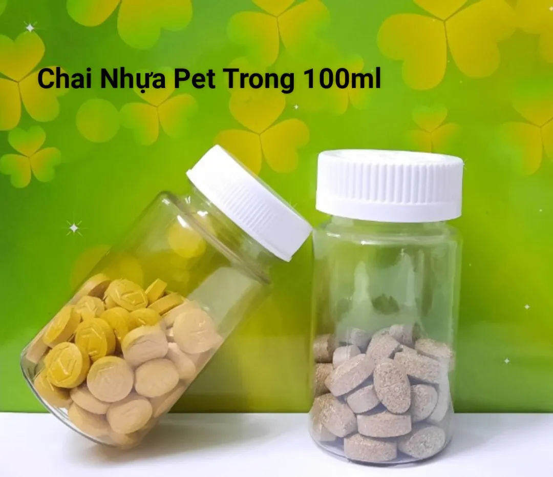 BẠN CẦN TÌM CHAI NHỰA PET 100ML THÂN TRONG SUỐT ĐẸP ĐƯỢC ƯA CHUỘNG ĐÓNG ...