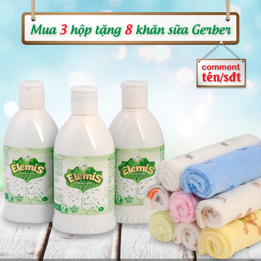 Nước tắm Elemis thành phần từ thảo dược thiên nhiên