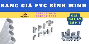 BẢNG GIÁ PVC BÌNH MINH MỚI NHẤT 2023