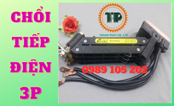 Chổi tiếp điện cầu trục 3P60A là gì? Tại sao nên chọn chổi tiếp điện cầu trục 3P60A cho hệ thống ...