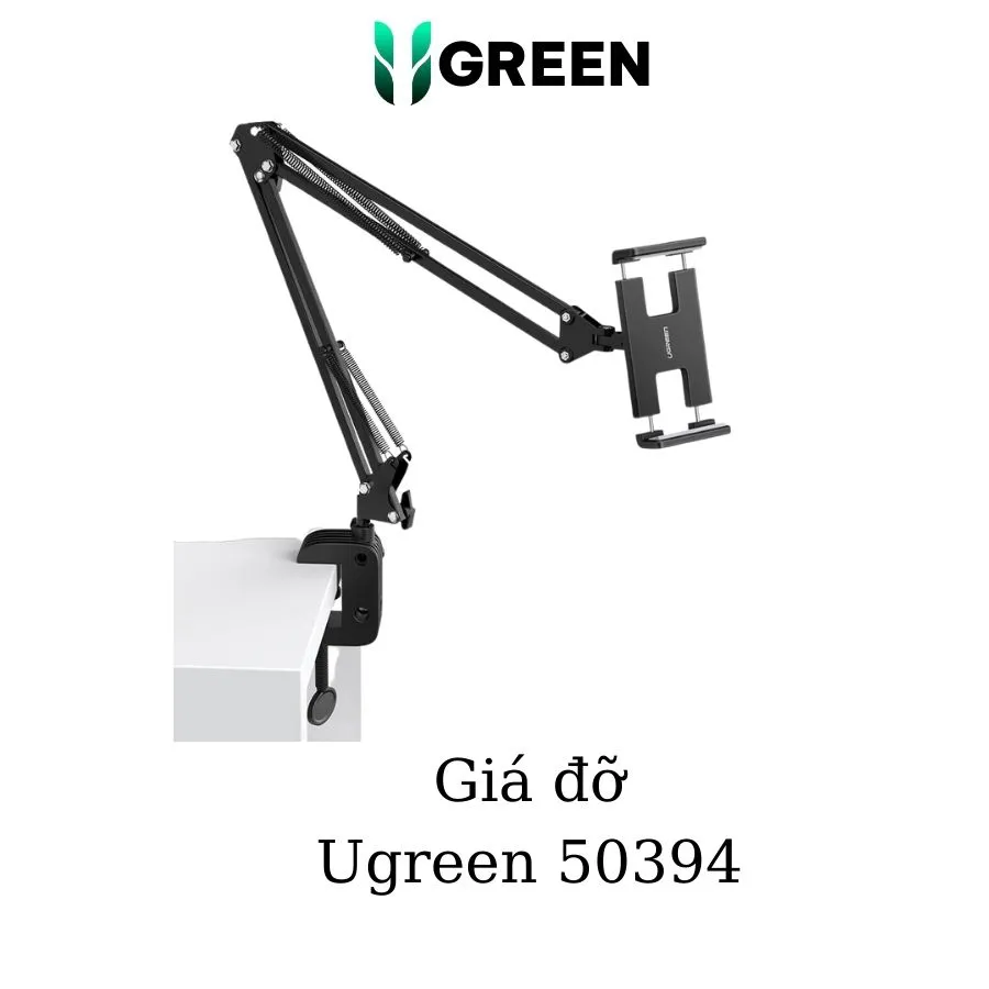 Universal Holder with Folding Long Arm (Black) Ugreen 50394