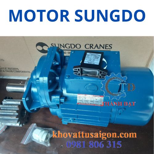 Motodầm biên cầu trục Sungdo