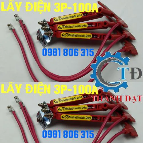 Tay lấy điện cầu trục 3P-100A