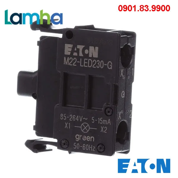 Đèn Led Màu Xanh Lá Eaton Moeller M22-LED230-G (85 → 264 V ac)
