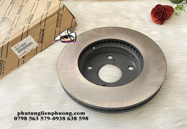Đĩa phanh trước innova chính hãng mã 43512-0k020 - Uy tín và tin cậy