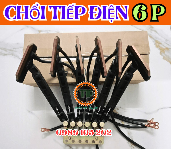 Chổi tiếp điện cầu trục 6P-60A được hiểu như thế nào? - ️