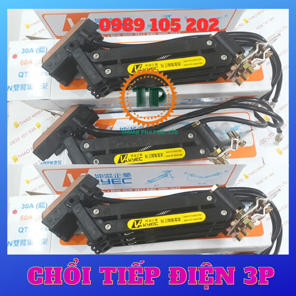 Chổi tiếp điện cầu trục 3P60A là gì? Tại sao nên chọn chổi tiếp điện cầu trục 3P60A cho hệ thống ...