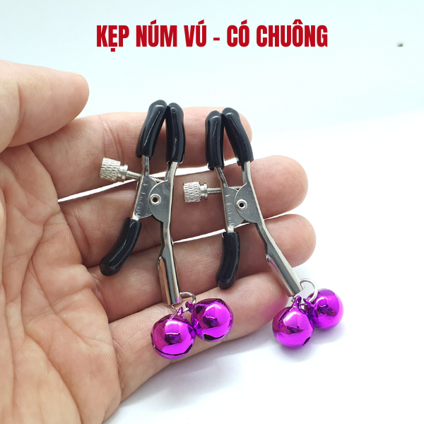 KẸp NÚm VÚ CÓ ChuÔng