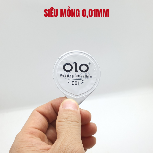 Bao cao su OLO siêu mỏng 0,01mm mr1985