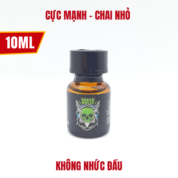 POPPER GREEN BULLY 10ML