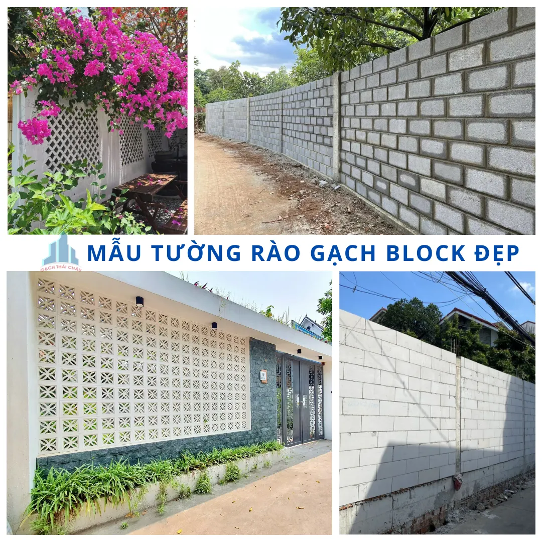 Các Mẫu Tường Rào Gạch Block Đẹp Bạn Không Nên Bỏ Qua