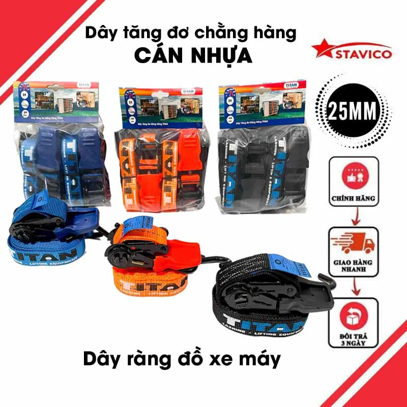 Dây chằng hàng tăng đơ cán nhựa - Ứng Dụng Đa năng