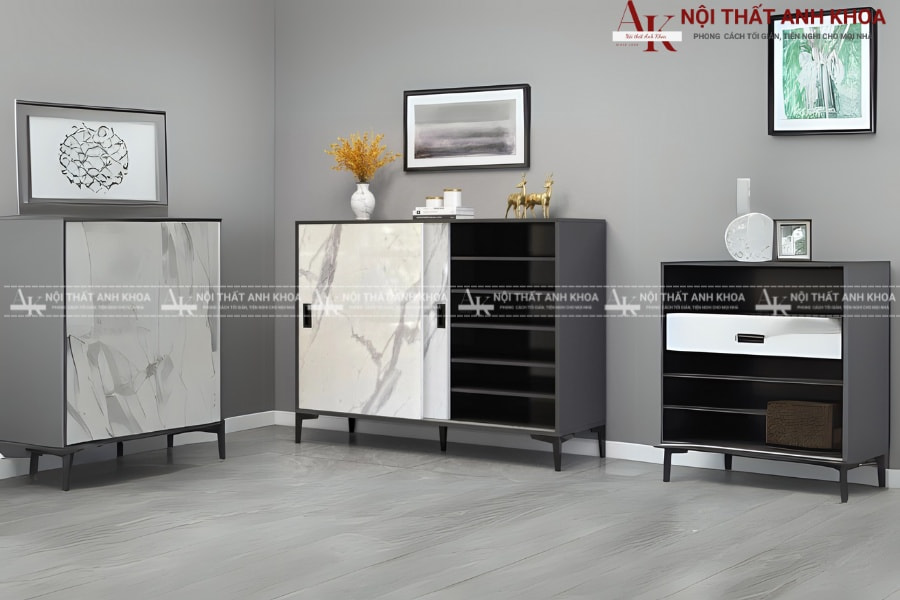 Tủ Giày Cửa Lùa Đẹp, Đa Dạng Mẫu Mã, Giao Tận Nơi HCM