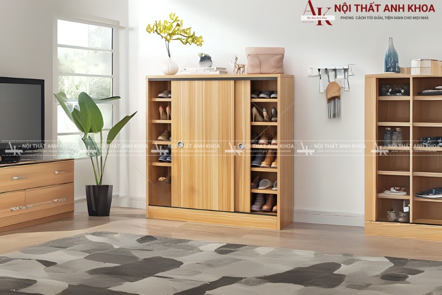 Tủ Giày Cửa Lùa Đẹp, Đa Dạng Mẫu Mã, Giao Tận Nơi HCM