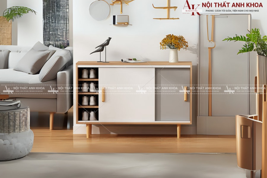 Tủ Giày Cửa Lùa Đẹp, Đa Dạng Mẫu Mã, Giao Tận Nơi HCM