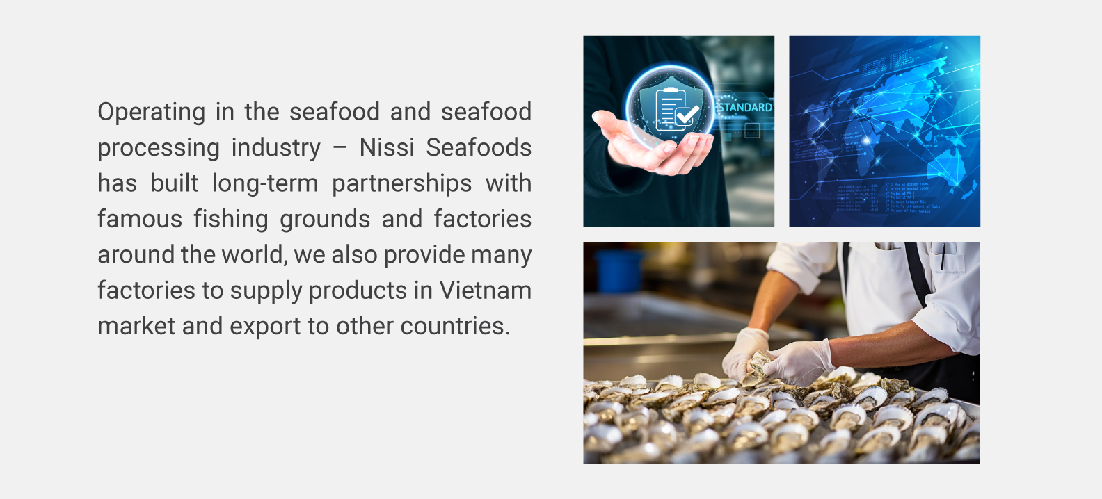 ABOUT NISSI SEAFOODS