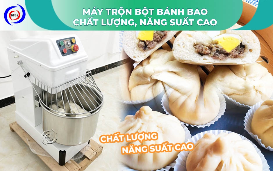 Top 5 máy trộn bột bánh bao chất lượng cho năng suất cao