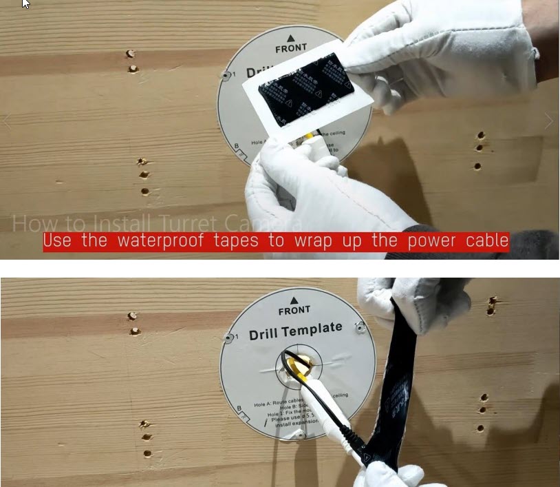 Cách Lắp Đặt Camera IPC Turret Dome