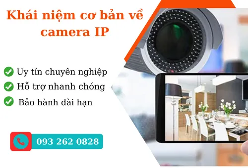 KHÁI NIỆM CƠ BẢN VỀ CAMERA IP