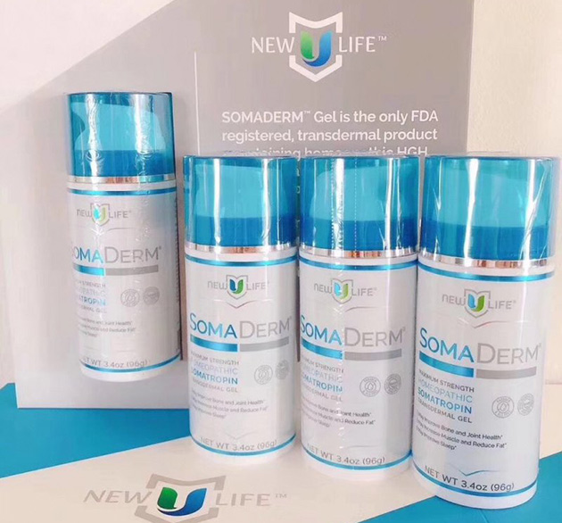 SomaDerm Topical Gel kích thích tăng Hormone nâng cao sức khỏe