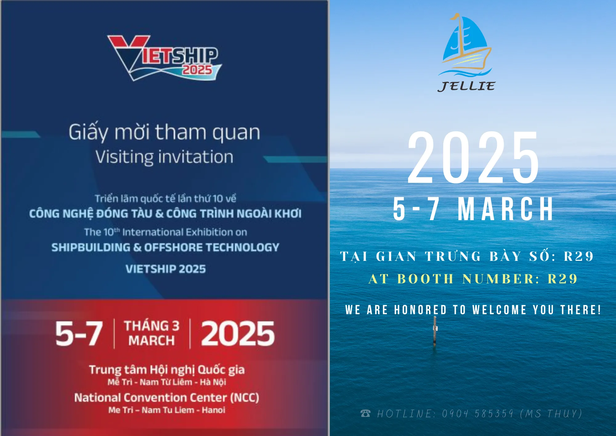 VietShip 2025 - Triển lãm Quốc tế lần thứ 10 về Công nghệ Đóng tàu & Công trình ngoài khơi