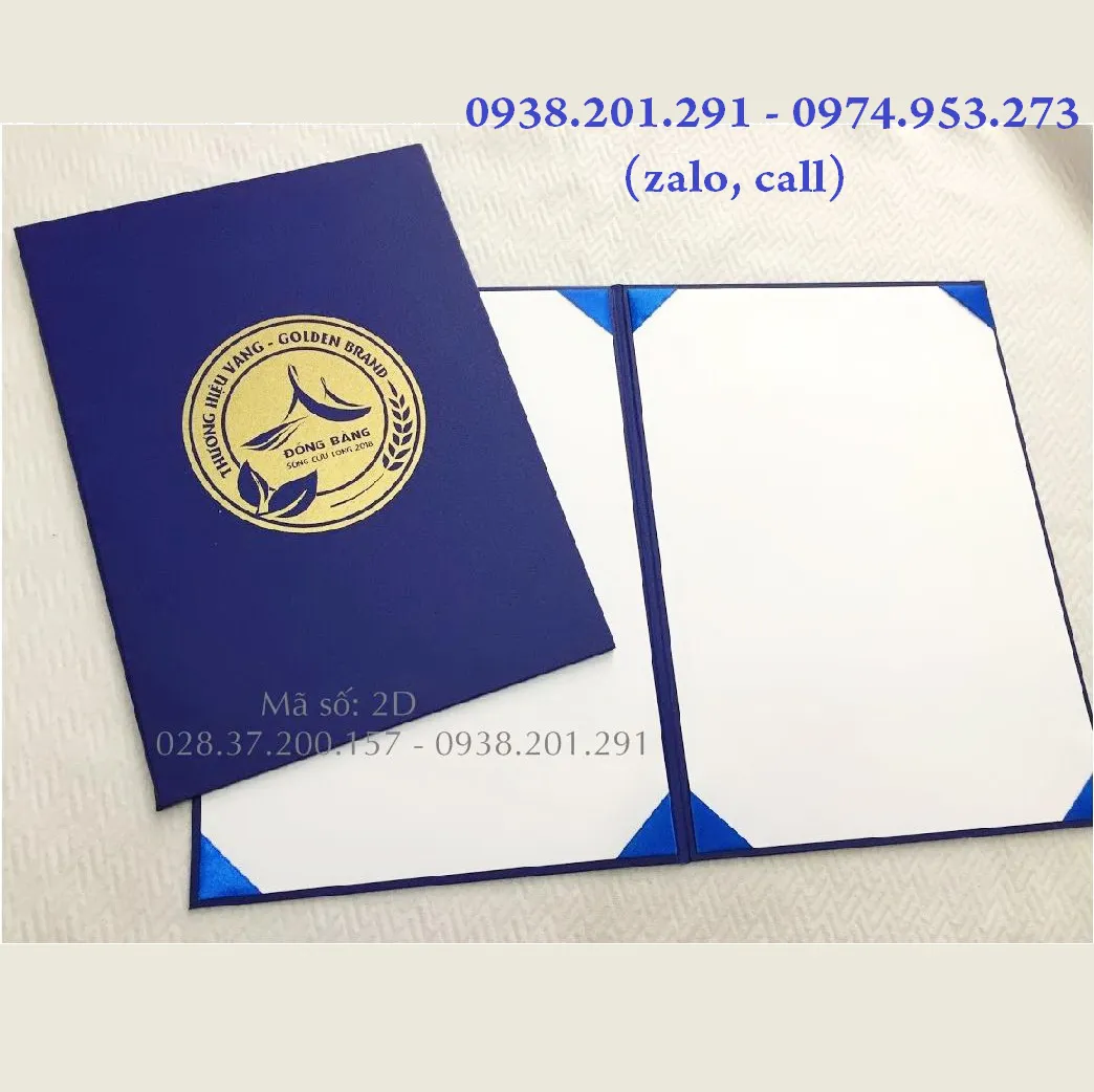 Nơi bán bìa đựng bằng tốt nghiệp da, nhung, decal đẹp và rẻ, có hàng ...