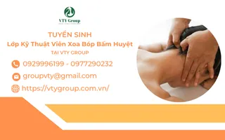 Lớp Kỹ Thuật Viên Xoa Bóp Bấm Huyệt tại Thành phố Hồ Chí Minh
