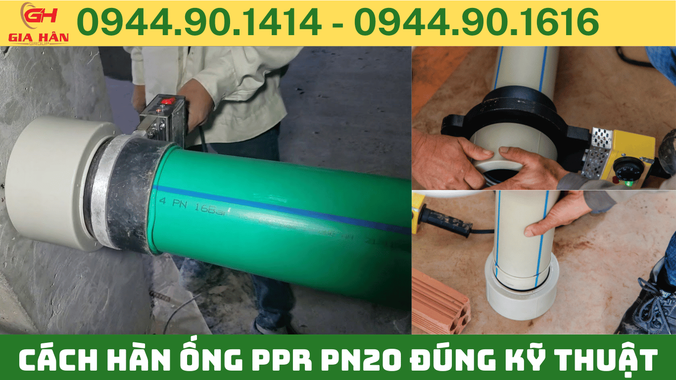 Ống PPR PN20 l Ống PPR Chỉ Đỏ l Ống Cấp Nước Nóng 20 Bar