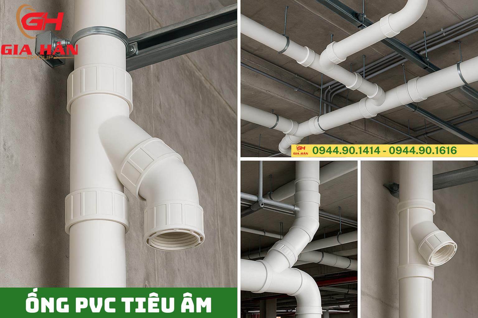 Ống PVC Tiêu Âm D50 Màu Trắng – Chống Ồn, Đẹp, Dễ Lắp | Gia Hân Group ...