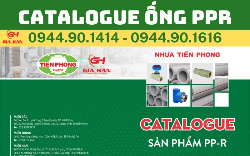 Tải Catalogue Ống Nhựa PPR Tiền Phong | File PDF | Thông Số & Bản Vẽ