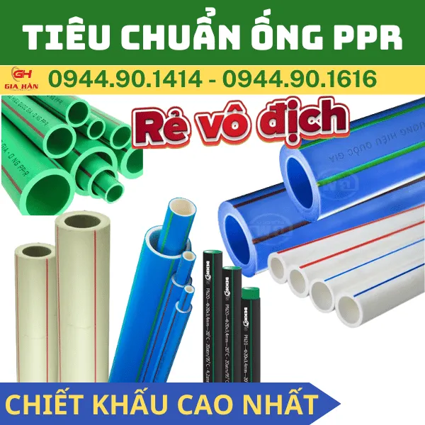 Tiêu Chuẩn Ống PPR: Tìm Hiểu Để Lựa Chọn Tốt Nhất Cho Công Trình