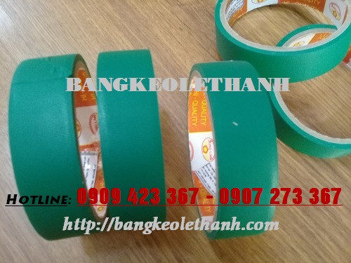 BĂNG KEO SIMILI XANH LÁ ĐỦ KÍCH THƯỚC 3F6, 4F8 MÀU ĐẸP