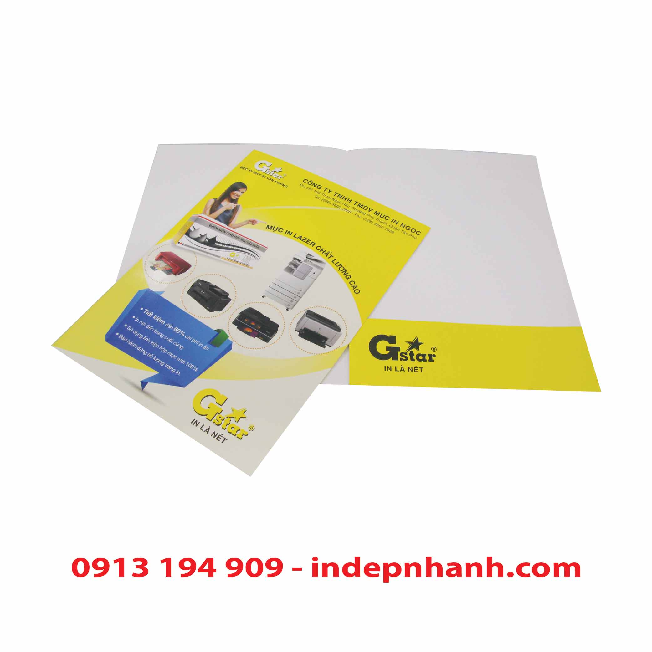 IN FOLDER - BÌA HỒ SƠ