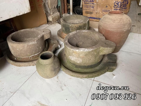 Cối xay bột bằng đá ngày xưa