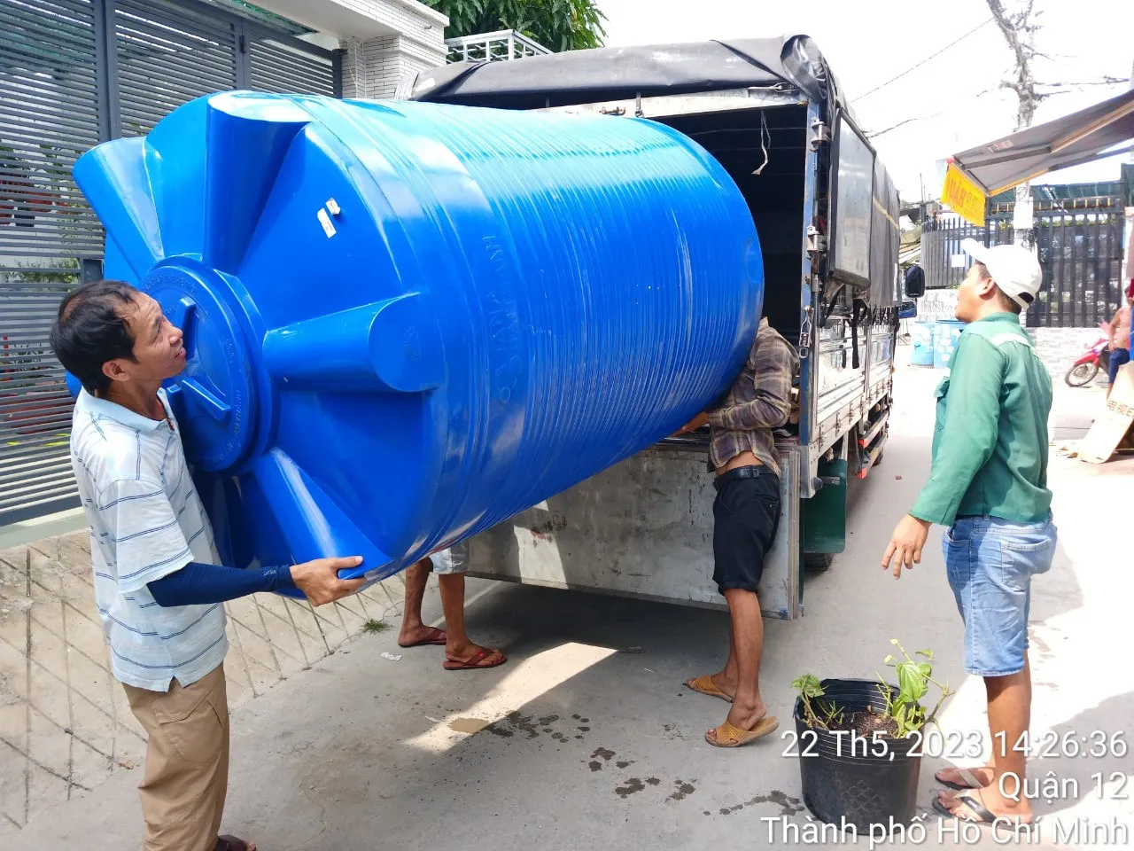 Bồn nước 1000l có kích thước bao nhiêu?